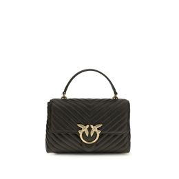 Pinko Bicolor Kalbleder Bos Taurus Handtasche