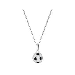 ZEEme for Kids Anh&auml;nger mit Kette 925/- Sterling Silber rhodiniert Fu&szlig;ball