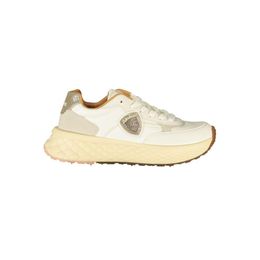 Blauer Beige Poliurethan Damen Sneaker
