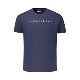 Tommy Hilfiger Blaues Baumwoll-Herren-T-Shirt