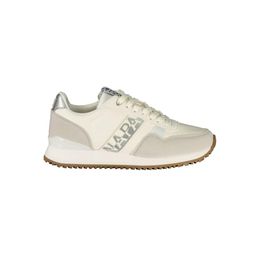 Napapijri Wei&szlig;e Polyester Damen Sneaker