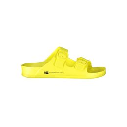 Norwegen 1963 Giallo Plastica Damen Ciabatta