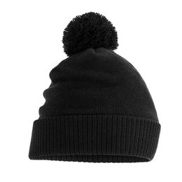 Beechfield - "Snowstar" M&uuml;tze (Schwarz)