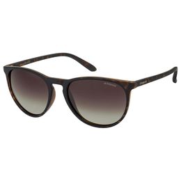 Polaroid Braune Kunststoff-Sonnenbrille