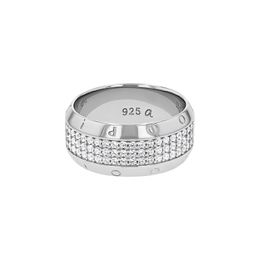 JOOP! Fingerring JOOP "2039769/-70/-71" Gr. 60, silber (silberfarben, kristallwei&szlig;), Fingerringe, Damen, 60, Silber 925 (Sterlingsilber), 10mm, Fingerring, mit Zirkonia (synth.)