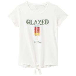 Yigga M&auml;dchen T-Shirt mit Knotendetail