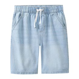 Yigga Jungen Pull-On Jeans-Shorts mit Tunnelzug