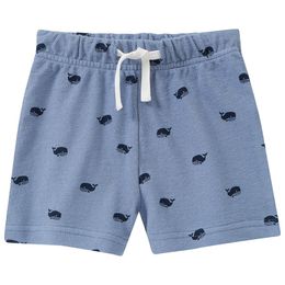 Topomini Baby Joggingshorts mit Wal-Allover