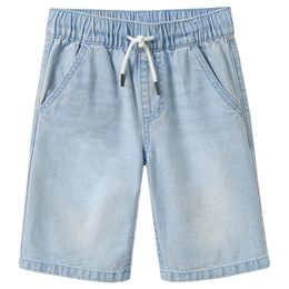 Topolino Jungen Pull-On Jeans-Shorts mit Tunnelzug