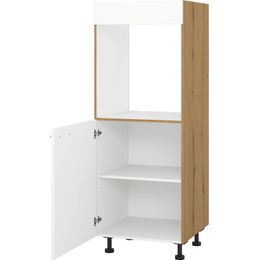 Backofenumbauschrank KOCHSTATION "KS-Scafa", wahlweise T&uuml;rschlag rechts oder links", wei&szlig;, B:60cm H:150cm T:56cm, Schr&auml;nke, Backofenumbauschrank, Breite/H&ouml;he: 60/150 cm, mit einem Einlegeboden