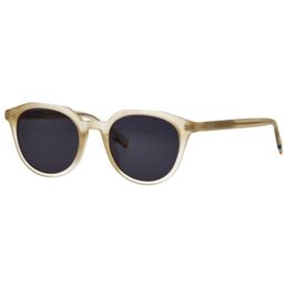 Sonnenbrille Tom Tailor "Tom Tailor Sonnenbrille", celestial gelb transparent matt, Sonnenbrillen Sonnenbrille