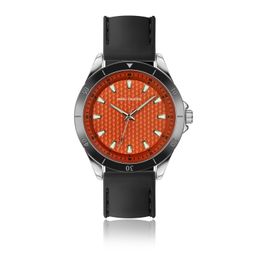 Quarzuhr MARC LAUDER "MD5-S170S", schwarz, Armbanduhren, Herren, Quarzuhr