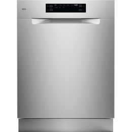 AEG Unterbaugeschirrsp&uuml;ler "GU620B2SCM", Energieeffizienz: B (A-G), edelstahl, B:59,6cm H:81,8cm T:57cm, Geschirrsp&uuml;ler, Sp&uuml;lmaschine &ndash; starke Spr&uuml;habdeckung, viel Platz & sauber