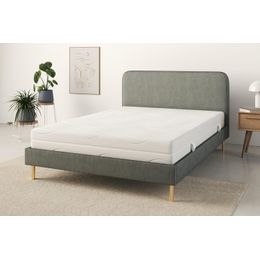 Komfortschaummatratze OTTO HOME "Tornby, 90x200 cm, 140x200 cm & weitere Gr&ouml;&szlig;en, atmungsaktiv", wei&szlig;, B:90cm H:21cm L:200cm, Bezug Matratze: 60% Polyester, 40% Lyocell. Obermaterial: 60% Polyester, 40% Lyocell, Matratzen, Komfortschaummatratze, Wendematratze H2+3/H3+4/H4+5, ergonomisch, langlebige Qualit&auml;t (RG 39)