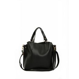 Handtasche BAGMORI "BAG mori Bag Bagmori Shoulder Bag", Damen, Gr. onesize, schwarz, Obermaterial: 100% Polyethylen, Taschen Handtasche