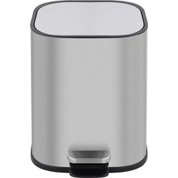 M&uuml;lleimer OTTO HOME "Keenna, Soft Close, mit verstecktem Griff", stainless steel matt, B:21,46cm H:25,85cm T:25cm, Edelstahl, M&uuml;lleimer, M&uuml;lleimer, Treteimer f&uuml;r K&uuml;che oder Bad, Abfalleimer mit Deckel