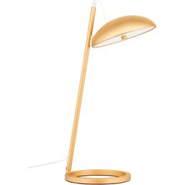 NOVA LUCE Tischleuchte "FLUTE", goldfarben, 1, &Oslash; 20cm H: 53cm, 1 Stk., Leuchten, Tischleuchte