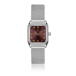 Quarzuhr PHILIPP BLANC "PD7-B014S", silber, Armbanduhren, Damen, Quarzuhr