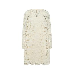 Jerseykleid soyaconcept "Soya Concept Dress SC-PAJA 2.", Damen, Gr. S, Normalgr&ouml;&szlig;en, 1620 cream, Obermaterial: 100% Polyester, Kleider Jerseykleid