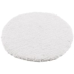 Badematte Tom Tailor HOME "Cozy Bath UNI, Badvorleger, Badezimmer Teppich", wei&szlig;, H:27mm, Polyester, Badematten, Badematte, Badteppich, Uni Farben, rechteckig, in rund & oval erh&auml;ltlich