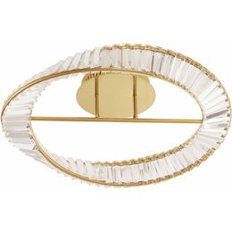 NOVA LUCE LED-H&auml;ngeleuchte "AURELIA", gold, 1, &Oslash; 60cm H: 15cm, 1 Stk., Leuchten