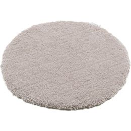 Badematte Tom Tailor HOME "Cozy Bath UNI, Badvorleger, Badezimmer Teppich", beige, H:27mm, Polyester, Badematten, Badematte, Badteppich, Uni Farben, rechteckig, in rund & oval erh&auml;ltlich