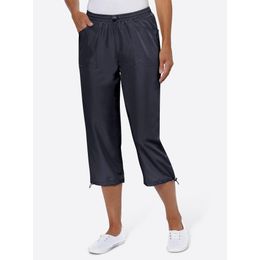 7/8-Hose Classic Basics, Damen, Gr. 25, Kurzgr&ouml;&szlig;en, blau (marine), 100% Polyester, unifarben, 7/8-L&auml;nge, Hosen 7/8-Hose