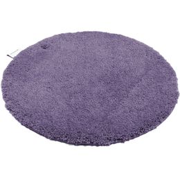 Badematte Tom Tailor HOME "Cozy Bath UNI, Badvorleger, Badezimmer Teppich", lila, H:27mm, Polyester, Badematten, Badematte, Badteppich, Uni Farben, rechteckig, in rund & oval erh&auml;ltlich