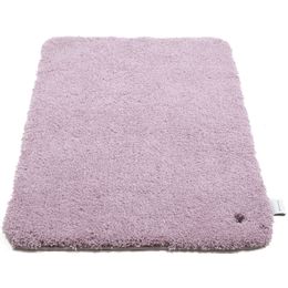 Badematte Tom Tailor HOME "Cozy Bath UNI, Badvorleger, Badezimmer Teppich", rosa (rose), H:27mm, Polyester, Badematten, Badematte, Badteppich, Uni Farben, rechteckig, in rund & oval erh&auml;ltlich