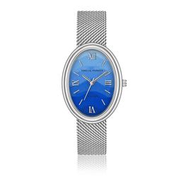 Quarzuhr AMELIA PARKER "AG6-B014S", silber, Armbanduhren, Damen, Quarzuhr