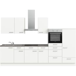 K&uuml;chenzeile Nobilia "Touch I", NEU: individuell anpassbar mit gratis Profi-Beratung", wei&szlig; (k&uuml;che: wei&szlig;, korpus: alpinwei&szlig;, arbeitsplatte: beton schiefergrau nachbildung), B:330,3cm H:216,6cm T:60cm, Komplettk&uuml;chen-Sets, K&uuml;chenzeile, vormontiert, Breite 330 cm, Ausrichtung w&auml;hlbar, wahlw. mit E-Ger&auml;ten