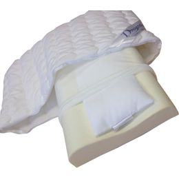 Nackenst&uuml;tzkissen Dreams "DeLuxe Visco", wei&szlig;, B:40cm H:12,5cm L:80cm, Bezug: 100% Baumwolle, Kopfkissen