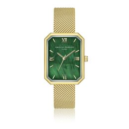 Quarzuhr AMELIA PARKER "AG9-B034G", gold, Armbanduhren, Damen, Quarzuhr