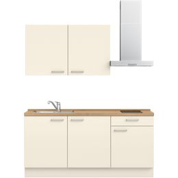 K&uuml;chenzeile Nobilia "Touch I", NEU: individuell anpassbar mit gratis Profi-Beratung", wei&szlig; (k&uuml;che: wei&szlig;, korpus: magnolia matt, arbeitsplatte: eiche sierra nachbildung), B:180,3cm H:216,6cm T:60cm, Komplettk&uuml;chen-Sets, K&uuml;chenzeile, vormontiert, Breite 180 cm, Ausrichtung w&auml;hlbar, wahlw. mit E-Ger&auml;ten