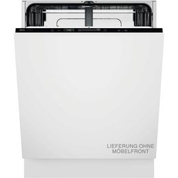 AEG vollintegrierbarer Geschirrsp&uuml;ler "GI620B2SC", Energieeffizienz: B (A-G), wei&szlig;, B:59,6cm H:81,8cm T:55cm, Geschirrsp&uuml;ler, Sp&uuml;lmaschine &ndash; starke Spr&uuml;habdeckung, viel Platz & sauber
