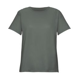 T-Shirt Killtec "KOS 167 WMN TSHRT", Damen, Gr. 36, mittelgrau, Obermaterial: 90% Polyester, 10% Elasthan, Rundhals, Shirts T-Shirt, Leichtes, atmungsaktives, schnelltrocknendes Funktionsshirt