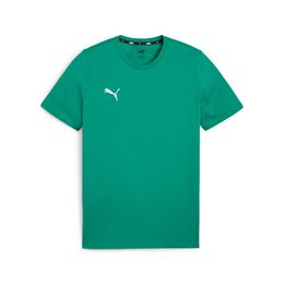 Trainingsshirt Puma "TEAMGOAL CASUALS TEE", Herren, Gr. M, sport gr&uuml;n, Puma wei&szlig;, Jersey, Obermaterial: 100% Baumwolle, unifarben, regular fit normal, Rundhals, Shirts, gerader Abschluss, Kurzarm, f&uuml;r Sportmode, Rundhalsausschnitt