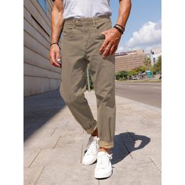 Bequeme Jeans CLASSIC, Herren, Gr. 60, Normalgr&ouml;&szlig;en, beige, 99% Baumwolle, 1% Elasthan, unifarben, lang, Jeans