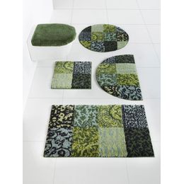 Badematte Grund Gr. 3, gr&uuml;n, rechteckig (60cm x 100cm ), 1 Stk., Badematten, Badematte