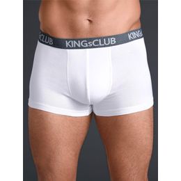 Panty, Herren, Gr. 6, 3 Stk., blau (wei&szlig;, blau, marine), 95% Baumwolle, 5% Elasthan, Unterhosen Panty
