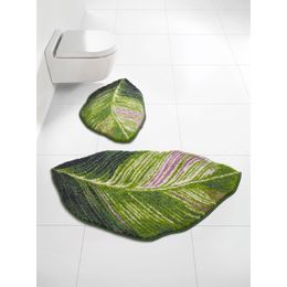 Badematte Grund Gr. 1, gr&uuml;n, rechteckig (45cm x 60cm ), 1 Stk., Badematten, Badematte