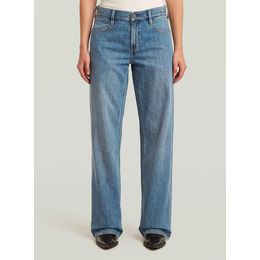 G-Star Raw 5-Pocket-Jeans G-STAR "Judee Low Waist Loose Jeans", Damen, Gr. 30, L&auml;nge 36, faded blau glacier, Obermaterial: 100% Baumwolle, Jeans 5-Pocket-Jeans
