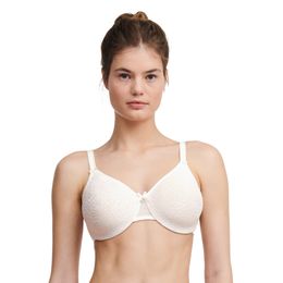 Chantelle Damen B&uuml;gel-BH "C MAGNIFIQUE", Gr. 100ivory, Obermaterial: 76% Polyamid, 24% Elasthan, BHs, f&uuml;r gro&szlig;e Cups geeignet