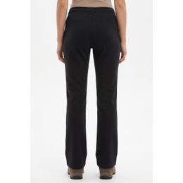 Sporthose Energetics "DA.-HOSE JASMINA", Damen, Gr. 38, N-Gr, schwarz, Obermaterial: 67% Baumwolle, 28% Polyester, 5% Elasthan, Hosen Sporthose, atmungsaktives Material, ohne B&uuml;ndchen am Beinabschluss