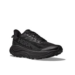 Trailrunningschuh Hoka One One "Challenger 8 Gore-Tex", Herren, Gr. 45, schwarz, carbon schwarz, Synthetik, Textil, Schuhe, stark profiliertes Laufsohlenprofil, EVA-D&auml;mpfung