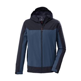 Funktionsjacke Killtec "KOS 40 MN JCKT", Herren, Gr. L, dunkelblau, Obermaterial: 100% Polyester.Futter: 100% Polyester.Futter 2: 100% Polyester, Jacken Funktionsjacke, Leichte, wasserdichte, atmungsaktive Funktionsjacke
