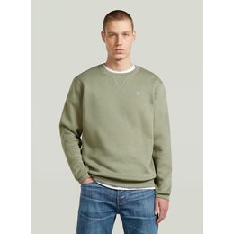 G-Star Raw Longpullover G-STAR "Premium Core Sweatshirt", Herren, Gr. L, lt orphus, Obermaterial: 55% Baumwolle, 45% Polyester, Pullover Longpullover