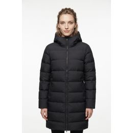 Daunenmantel Jack Wolfskin "FROZEN PALACE COAT W RDS", Damen, Gr. XL, schwarz, Obermaterial: 100% Polyester. Futter: 100% Polyester. Wattierung: 90% Entendaune, 10% Federn, hoch geschlossener Ausschnitt, M&auml;ntel Daunenmantel, mit Entendaunen- und Federf&uuml;llung, mit individuell anpassbarer Kapuze