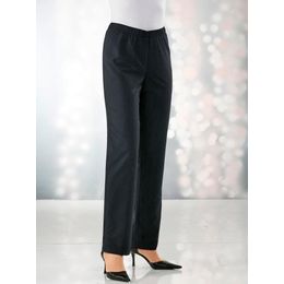 Thermohose Classic Basics, Damen, Gr. 46, Normalgr&ouml;&szlig;en, schwarz, 100% Polyester, unifarben, lang, Hosen Thermohose
