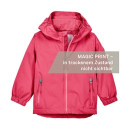 Funktionsjacke "FIOS 27 MNS JCKT", Kinder, Gr. 110/116, pink, Obermaterial: 100% Polyester.Futter: 100% Polyester, FIRST INSTINCT BY Killtec, Jacken Funktionsjacke, Magic Print Funktionsjacke, wasserdicht, verl&auml;ngerbare &Auml;rmel